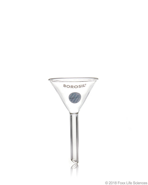 Borosil® Funnels - Short Stem - Plain - 60 deg 50 MM - ISO 4798 - 3.3 ...