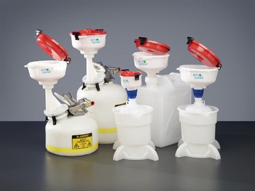 4" ECO Funnel with 38-430mm cap adapter – LabSafetyShop.com