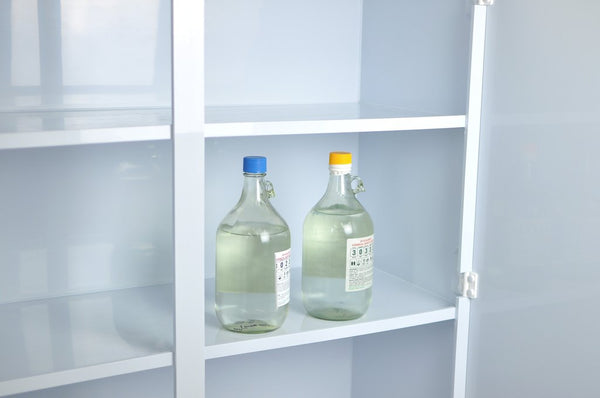 Polypropylene Acid Cabinet, 60" Tall | LabSafetyShop.com