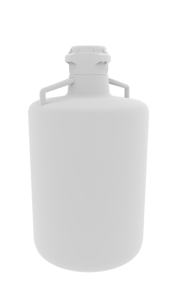 Round Carboy, Industrial, 20L HDPE, 83mm Cap – LabSafetyShop.com